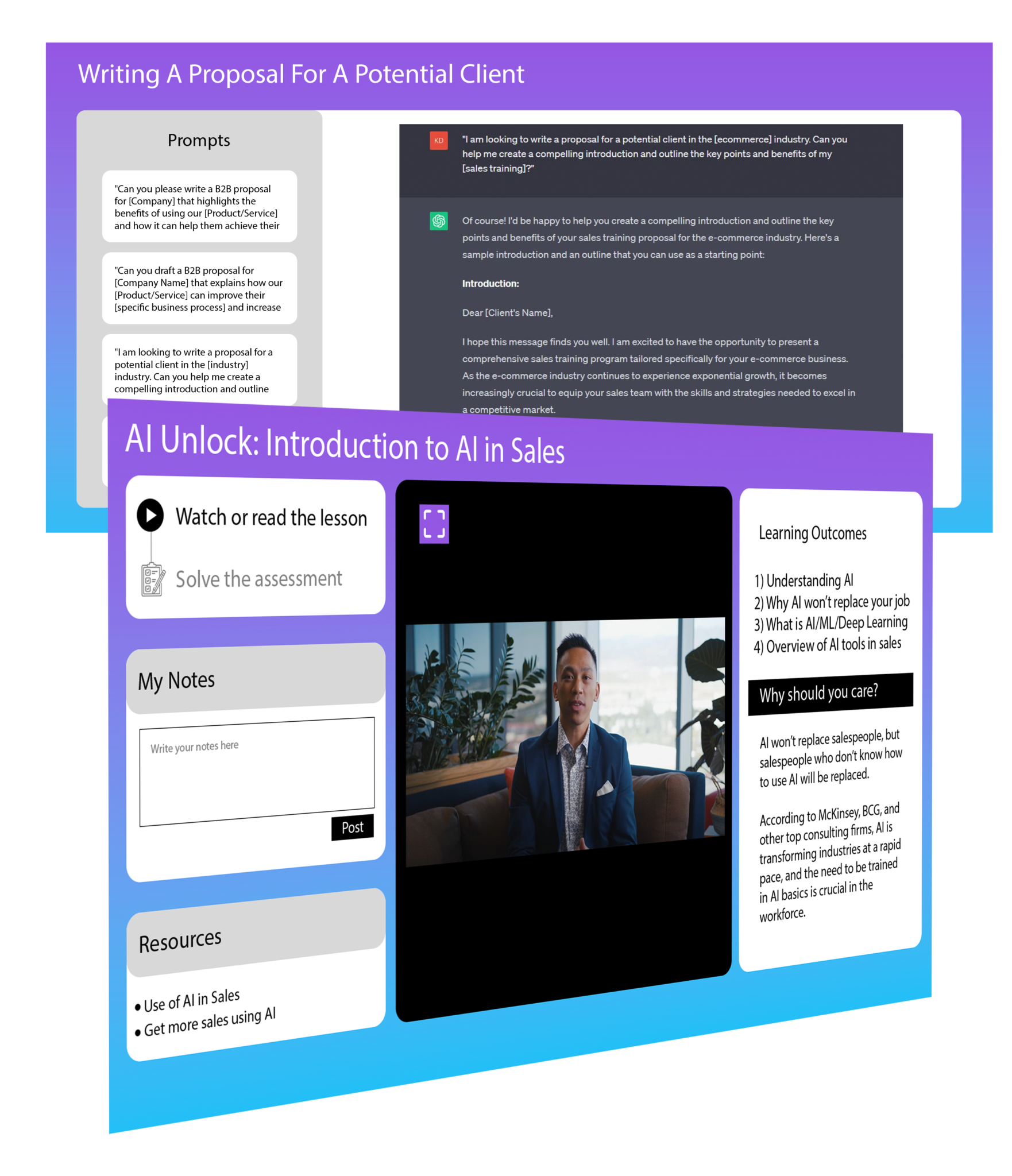 AI Sales & Developer Training Program - AI Unlock