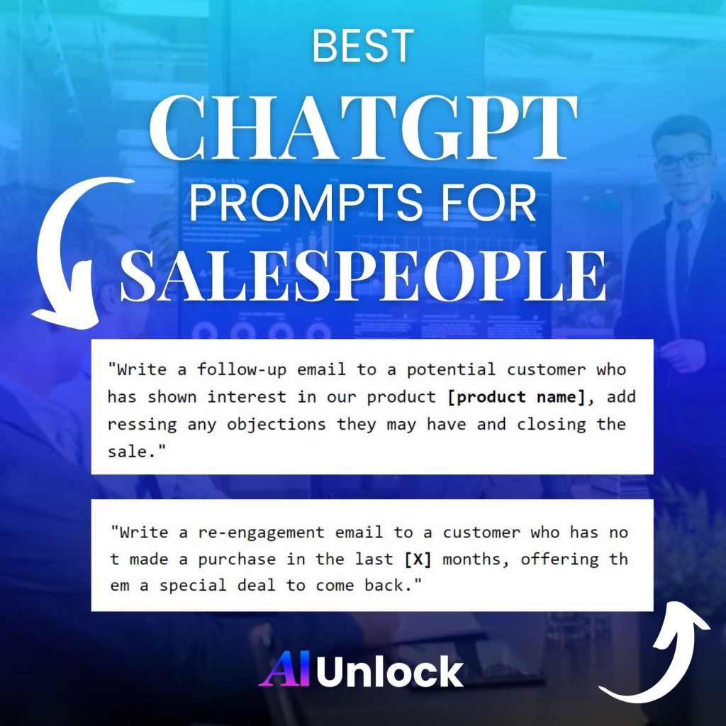 ChatGPT Prompts for Salespeople - AI Unlock